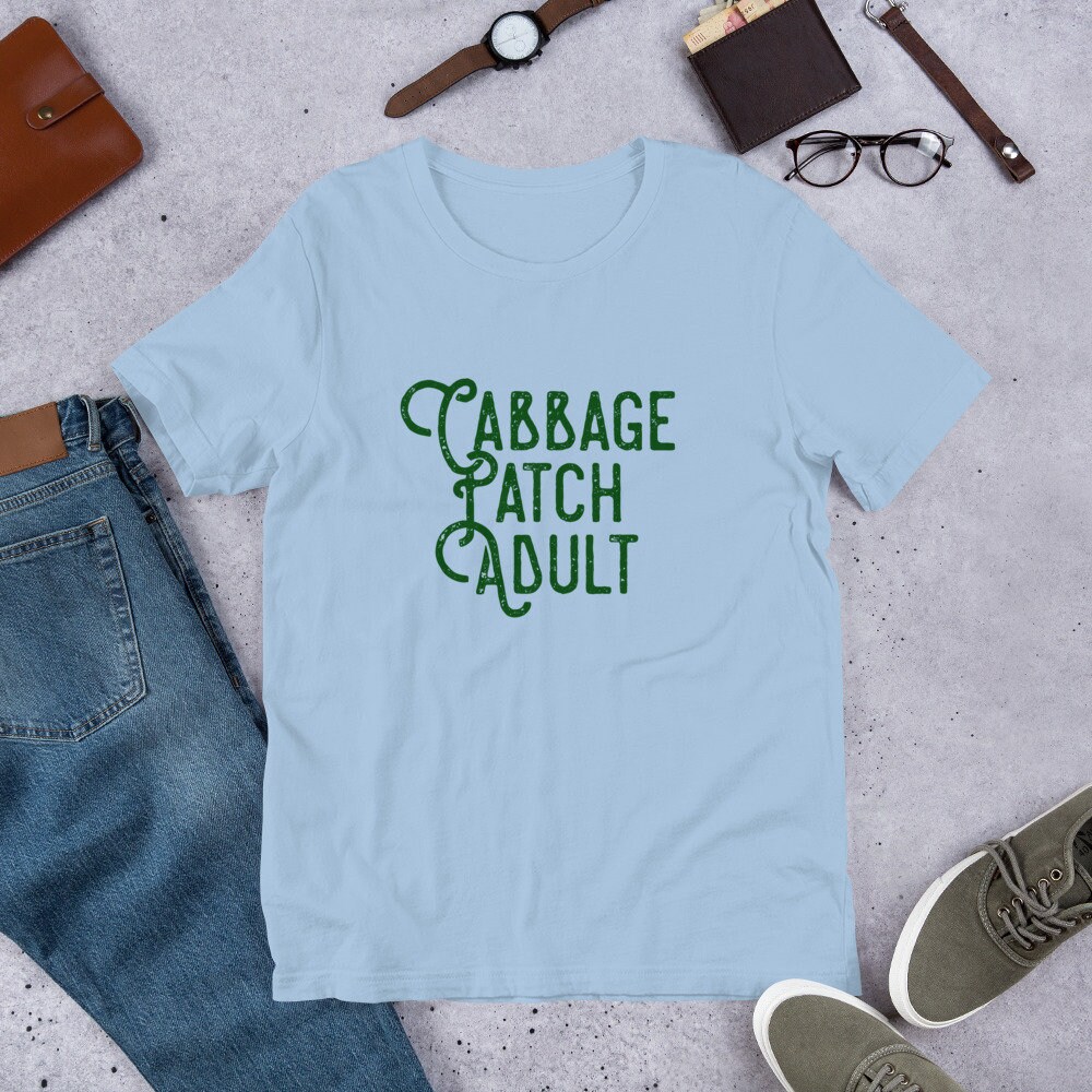 Cabbage Patch Adult | Cabbage Patch | Vegetable Shirt | Farmer Shirt ...