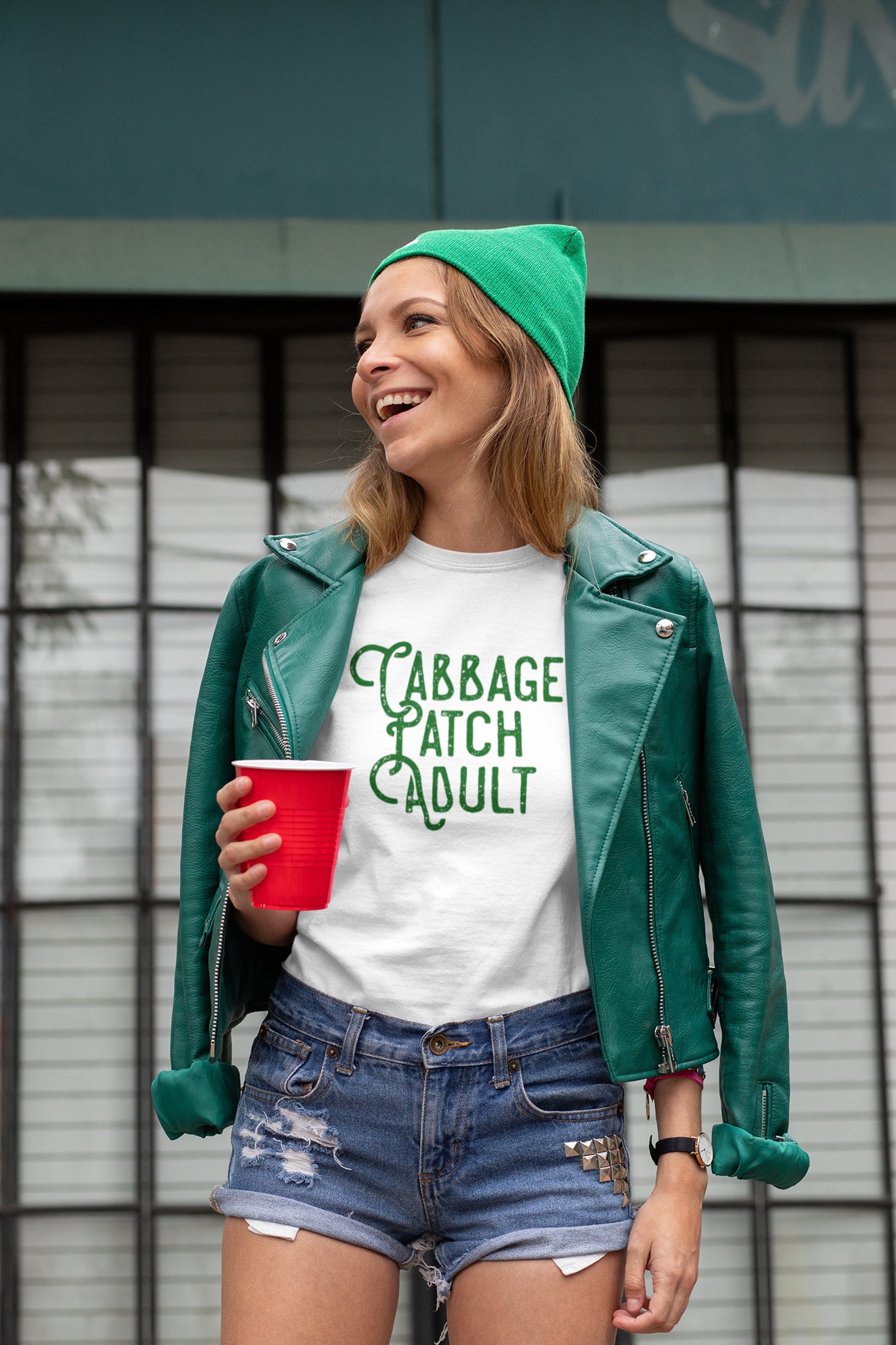 Cabbage Patch Adult | Cabbage Patch | Vegetable Shirt | Farmer Shirt ...