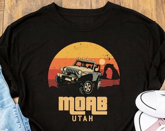 Moab Utah T Shirt | Etsy