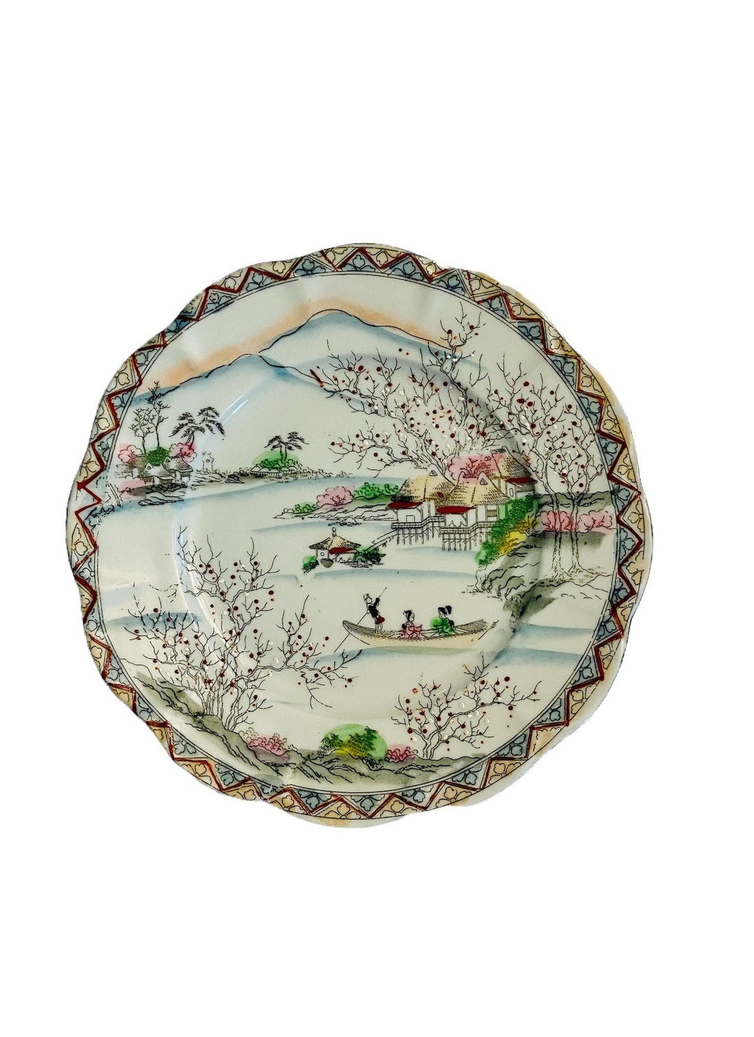 Decorative Japanese Plate - Etsy