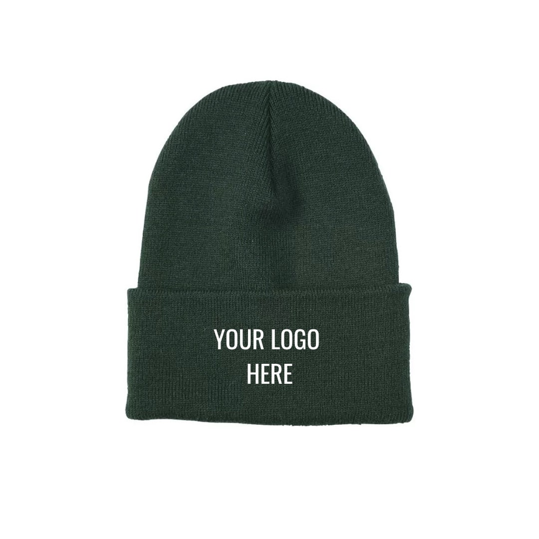 Personalized Logo Toque - Cuff Toque Embroidered - Embroidered Winter ...