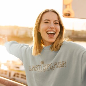 Last Splash Aquamarine Movie Crewneck Sweatshirt, Minimalistic Retro ...