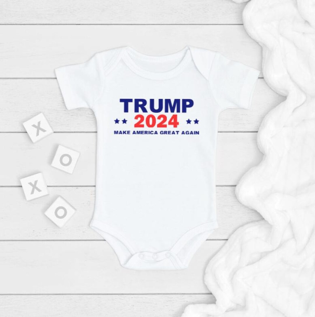 TRUMP 2024 Make America Great Again ONESIE®, Babies for TRUMP ...