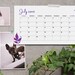 2024 Monthly Calendar, Landscape Orientation, Starts on Sunday ...