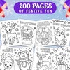 100 Animal Coloring Pages for Kids, Toddlers, Preschoolers Toddlers ...
