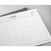 2024 Monthly Planner Landscape, 2024 Minimalist and Clean White Monthly ...