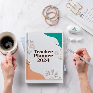 Teacher Planner 2024, Undated Digital Planner, iPad Planner, Goodnotes ...