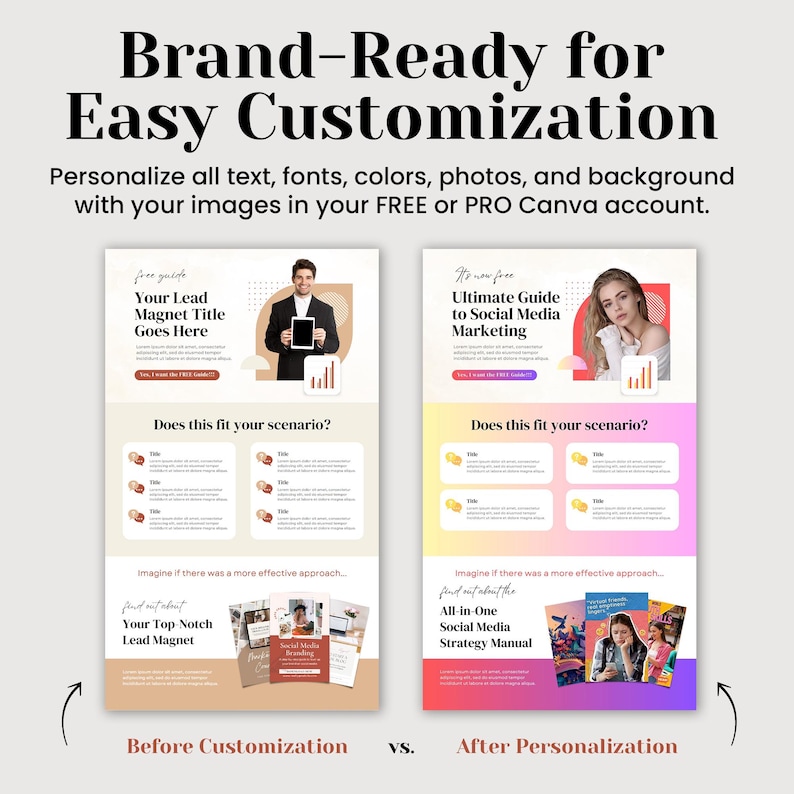Lead Magnet Landing Page for Coaches and Course Designers, Sales Funnel ...