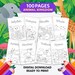 100 Animal Coloring Pages for Kids, Toddlers, Preschoolers Toddlers ...