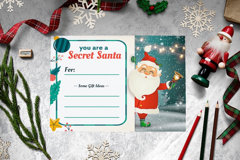 Secret Santa, Gift Exchange, Christmas Questionnaire, Coworker Gifts ...