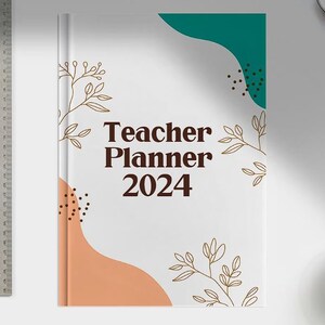 Teacher Planner 2024, Undated Digital Planner, iPad Planner, Goodnotes ...