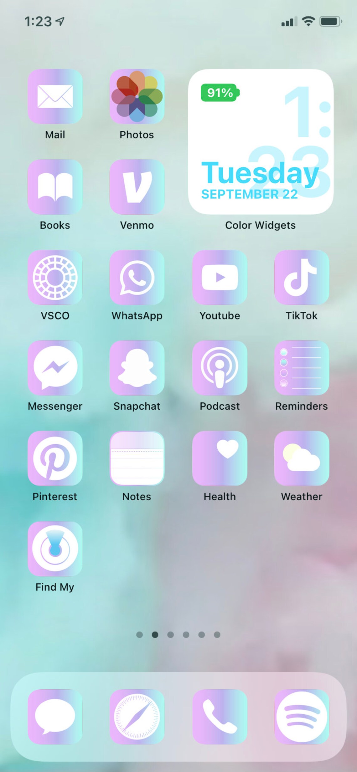 36 Iphone Home Screen Icons App Icon Covers for IOS 14 Cotton - Etsy