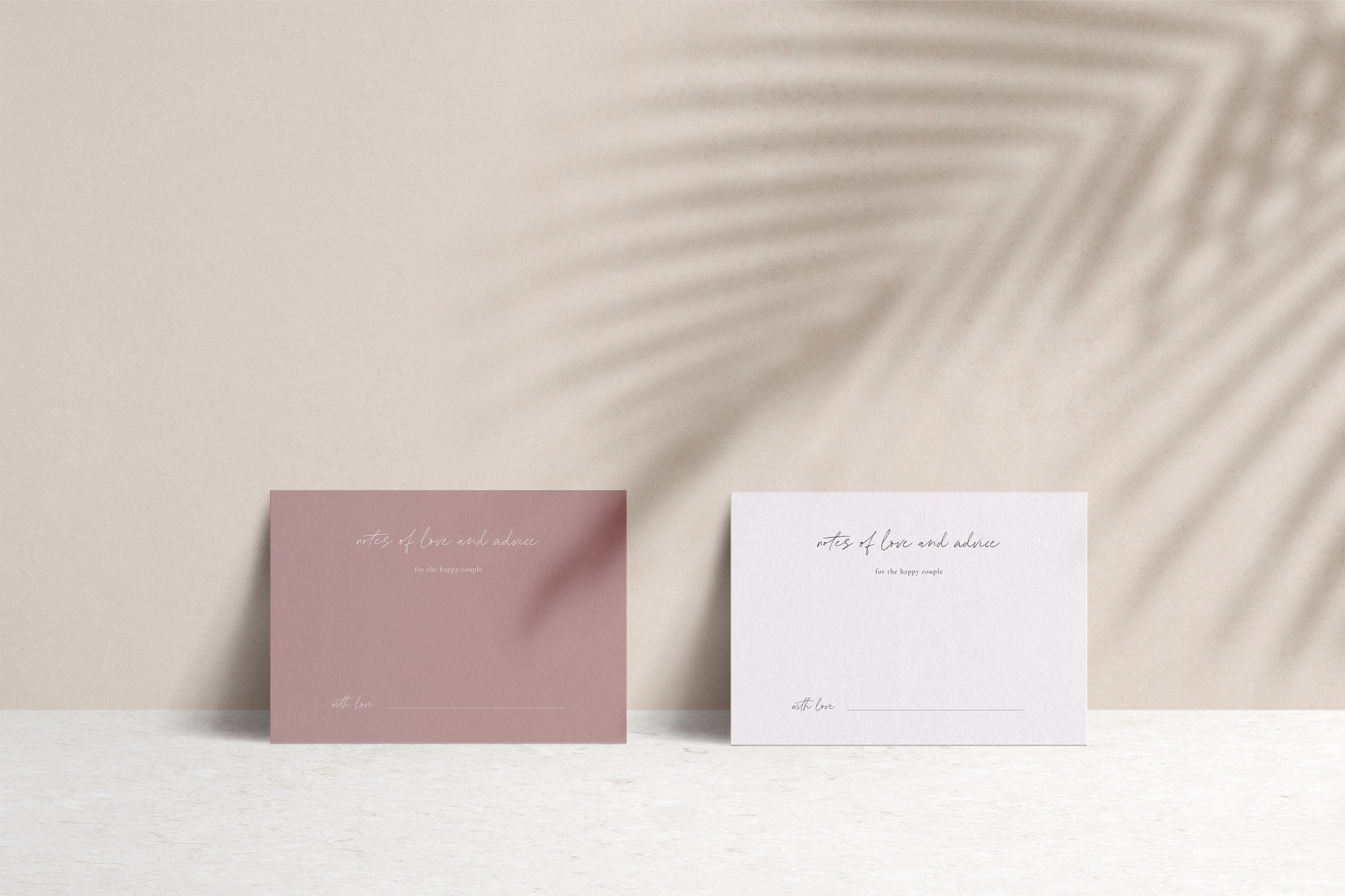 DIGITAL Guest Book Cards / Simple Modern Minimalist Classic - Etsy