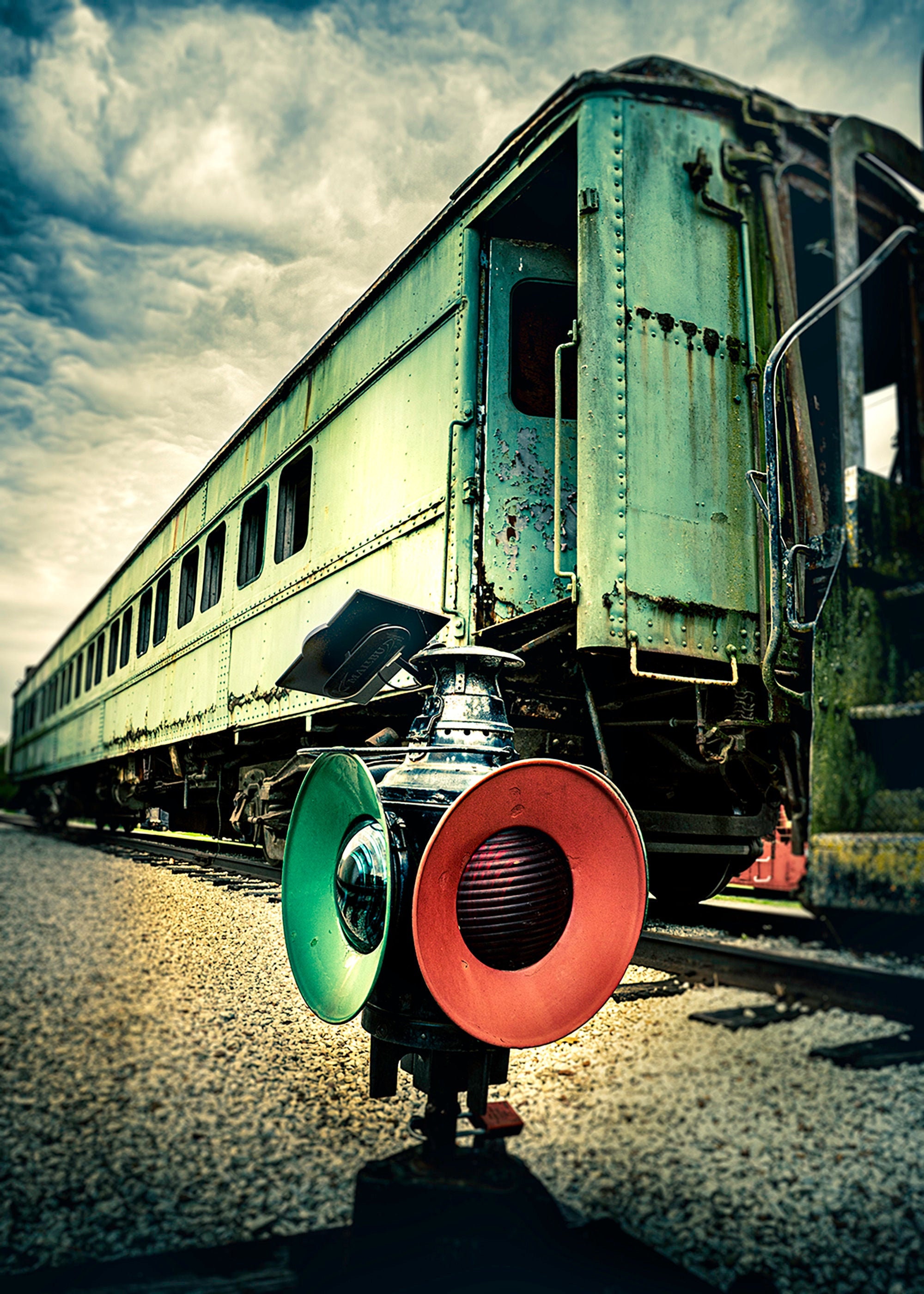 Vintage Rail Car, Train Photography, Railroad Decor, Railroad Wall Art ...