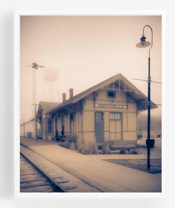Vintage Train Station Decor