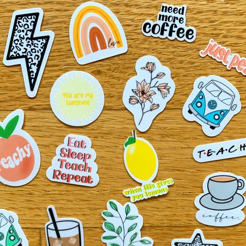 Mini Sticker Pack Waterproof Stickers Phone Stickers Laptop | Etsy