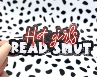 Hot Girls Read Sticker - Etsy