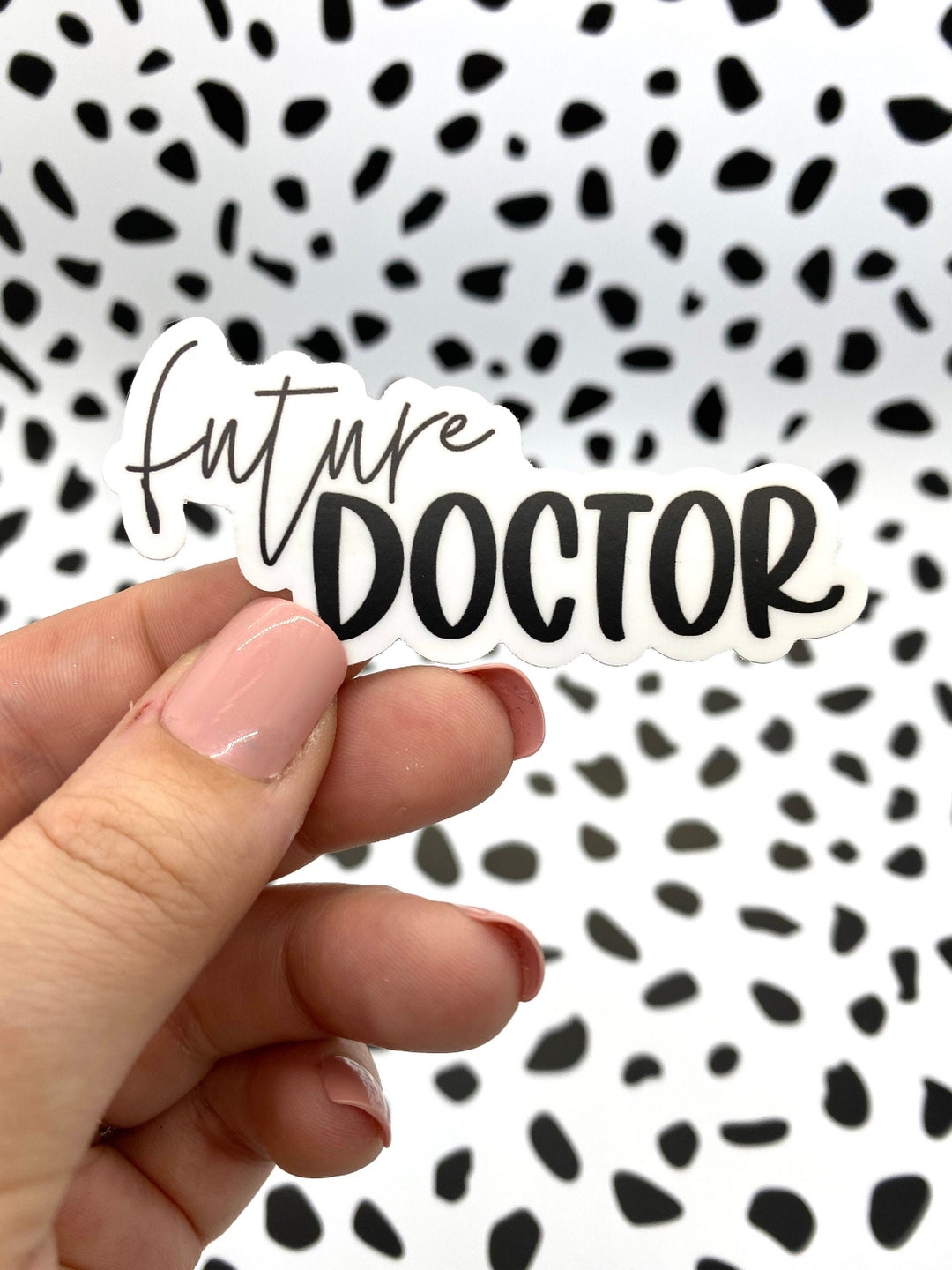 Future Doctor Vinyl Sticker | College Major, Professions | Laptop ...