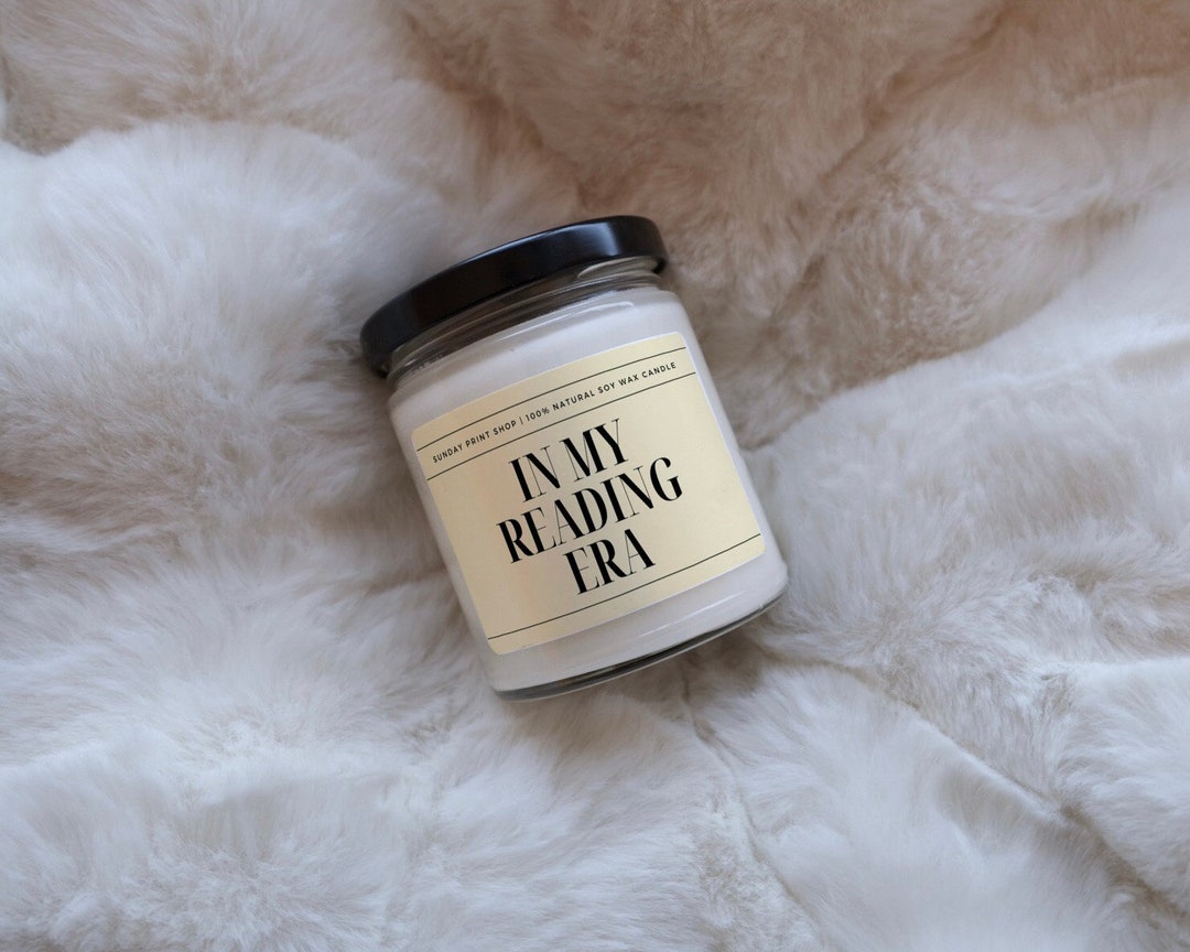 In My Reading Era Candle | in My Era Candle | Personalized Gifts ...