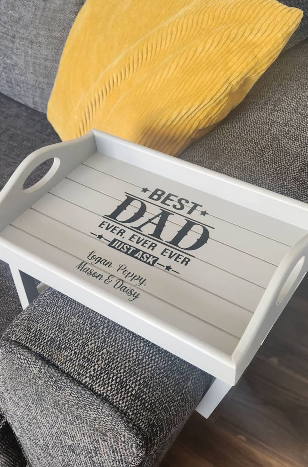 Personalised Tray, Fathers Day Gift, Birthday Gift, Tea Tray ...