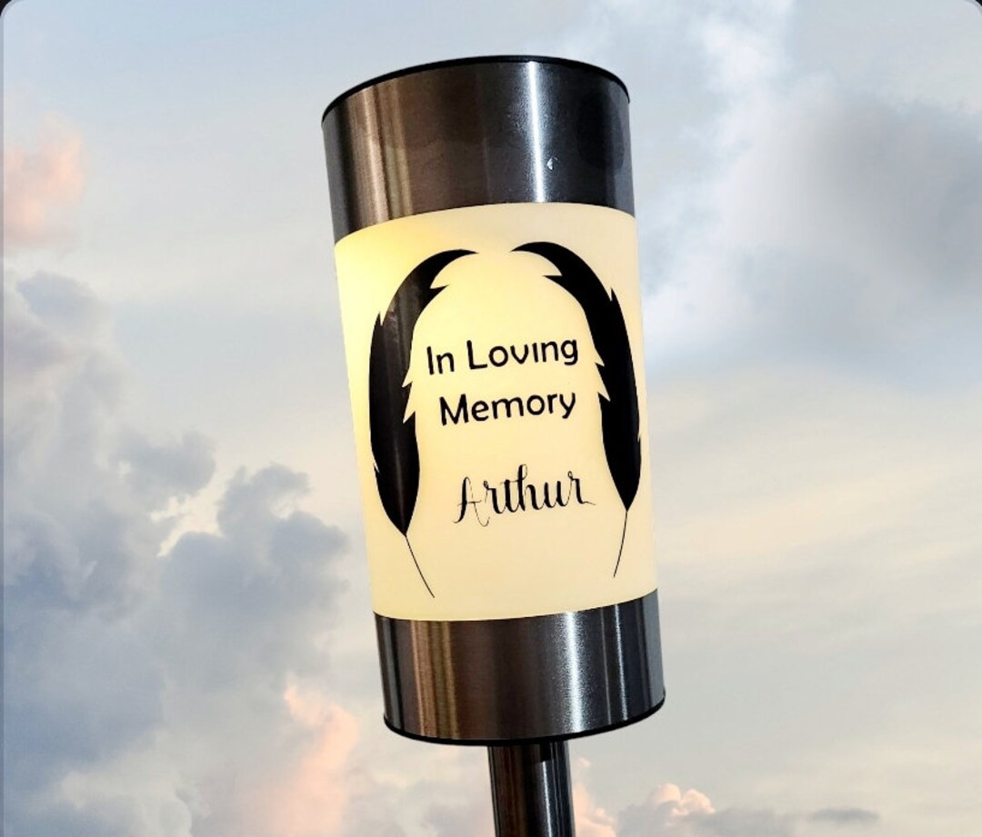 Grave Solar Light, Grave Memorial, Christmas Memorial, Grave Christmas ...