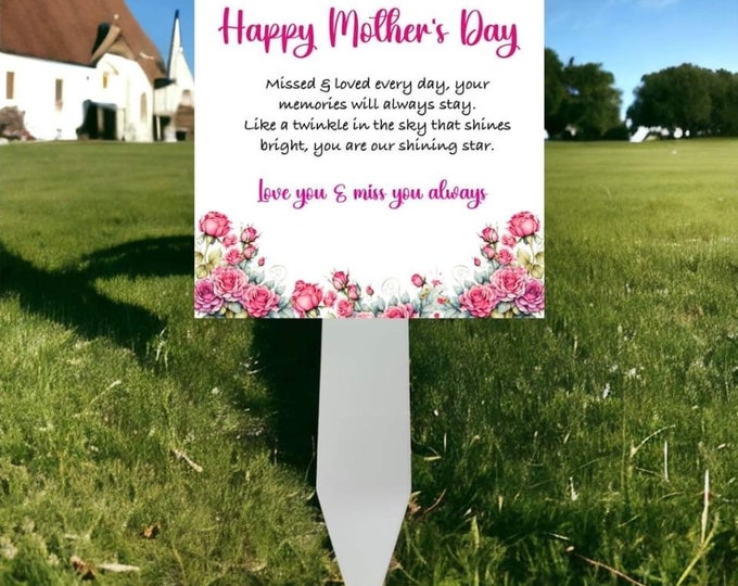 Mothers Day Tree, Grave Memorial, Mums Memorial, Grave Tree Stand ...