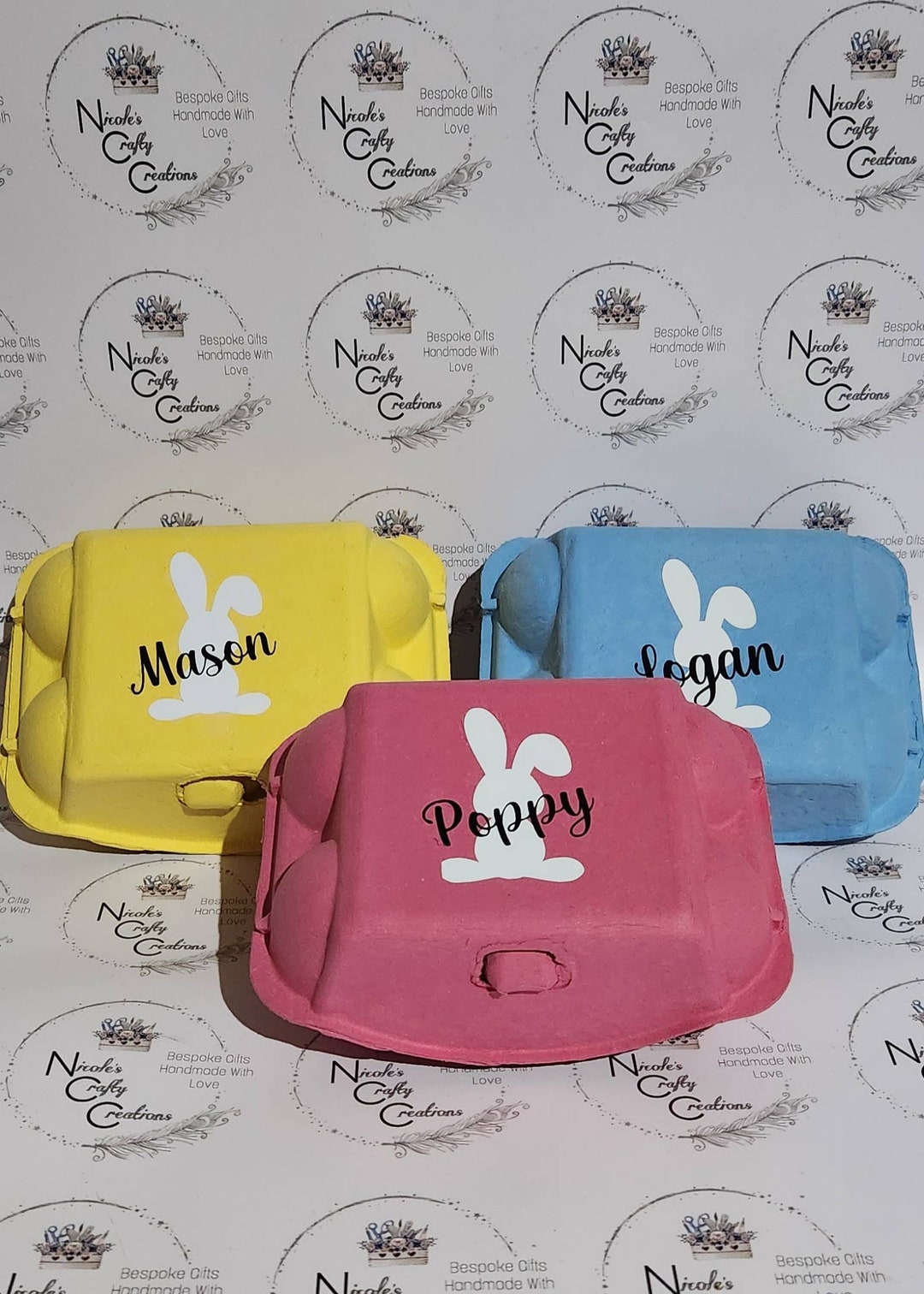 Personalised Easter Egg Carton, Sweet Treats, Easter Gift, Egg Box ...