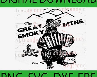 Smokey the Bear Svg | Etsy