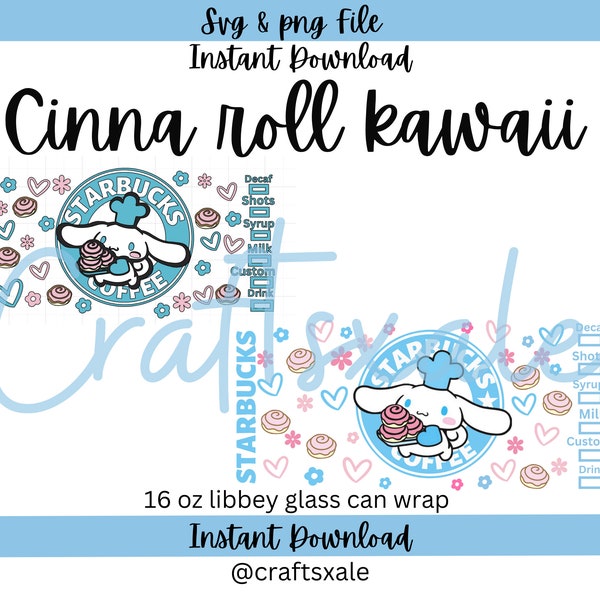 Cinamorroll Svg - Etsy