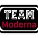 Team Moderna Sticker Proudly Vaccinated Fight the Rona - Etsy