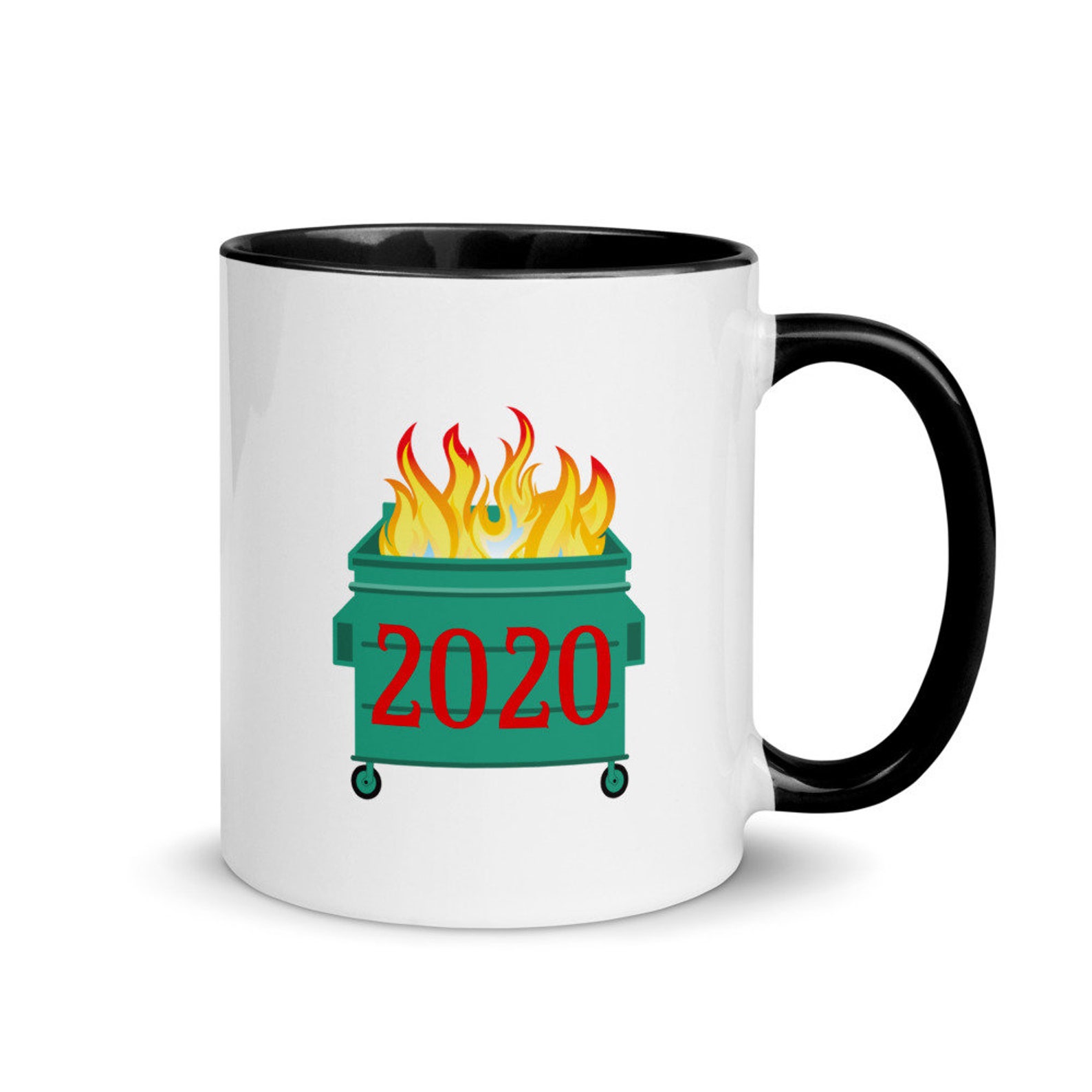 Dumpster Fire 2020 Funny Coffee Mug It's Fine I'm - Etsy