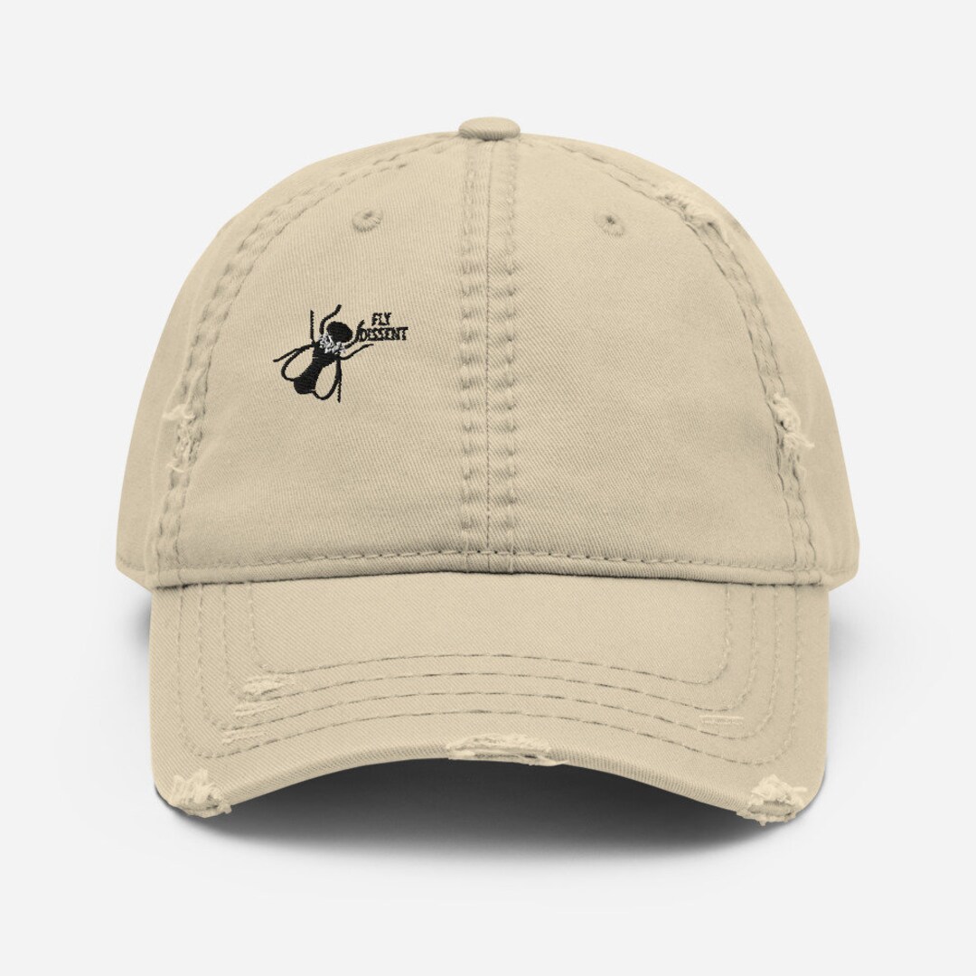 Fly Dissent Distressed Hat, Dad Hat, RBG, 2020 Presidential Campaign ...