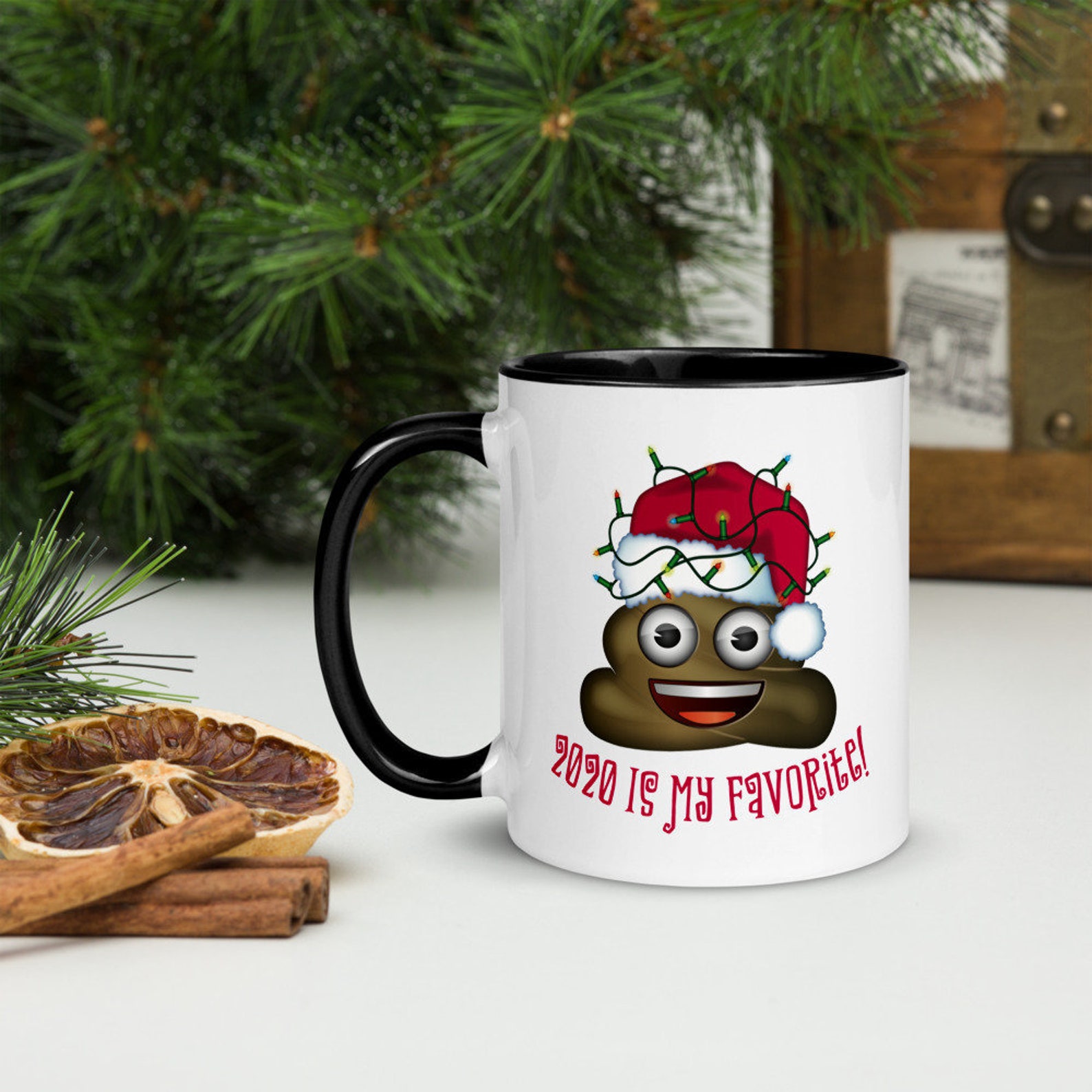 Christmas Poop Mug 2020 is My Favorite, Holiday Mug, Silly Funny ...