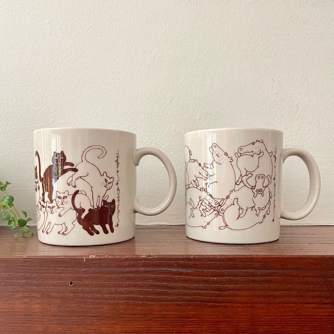Taylor And Ng Mugs 1979 Sold Separately Naughty Cats Mug Etsy