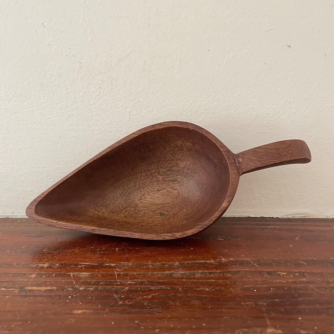 Vintage Style Wooden Scoop, Mountain Maid in Haiti, Country Farmhouse ...