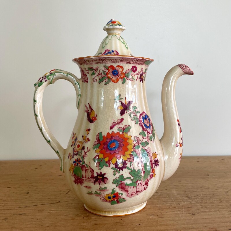 Masons Teapot - Etsy