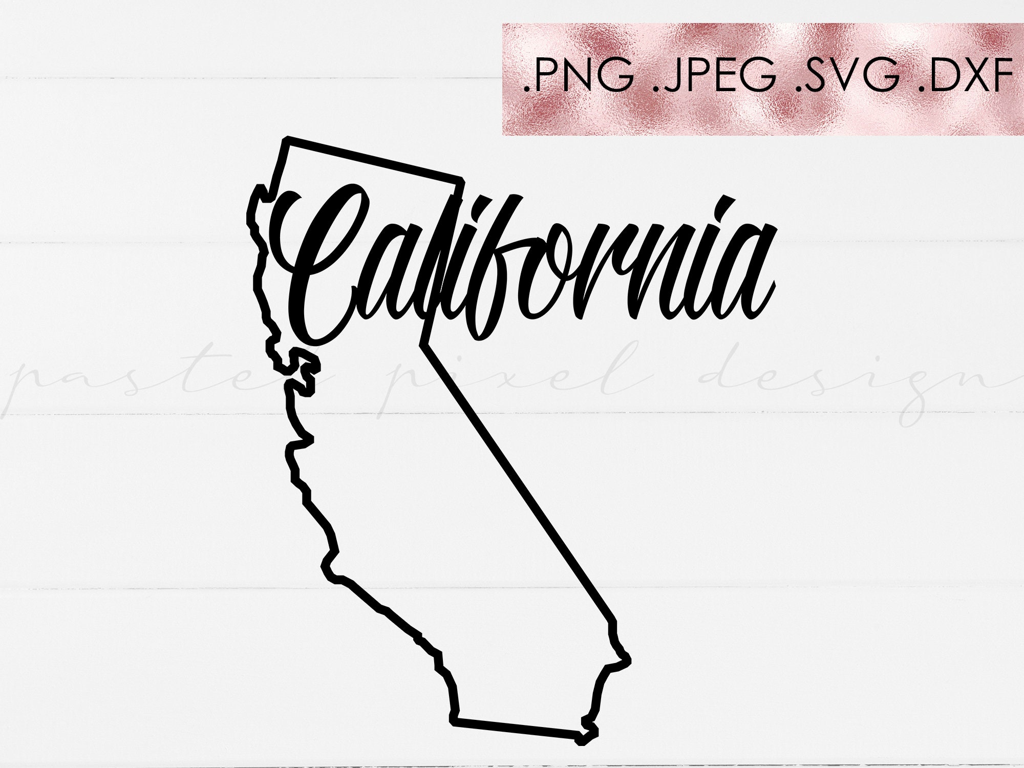 California Svg File, Svg Files for Cricut, SVG Files, Cricut Files ...