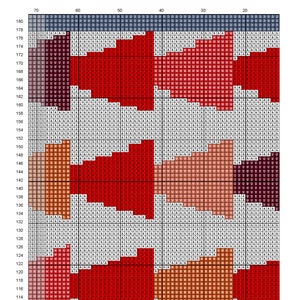 Crochet PDF Pattern Triangles Flag Print Graphgan Digital Download ...