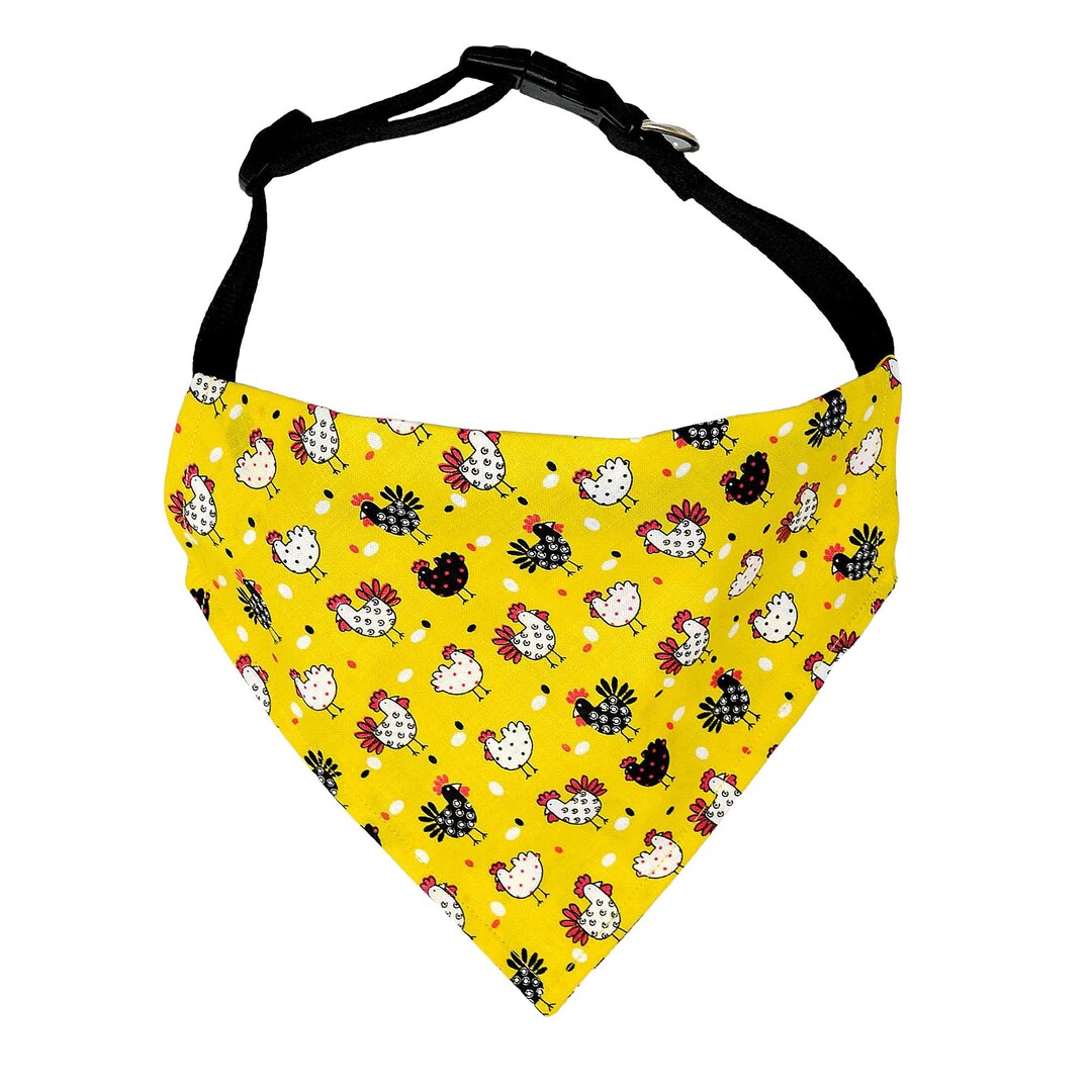 Hen, Chicken, Rooster Dog Bandana Farm Dog Bandana Dog Neckwear Over ...