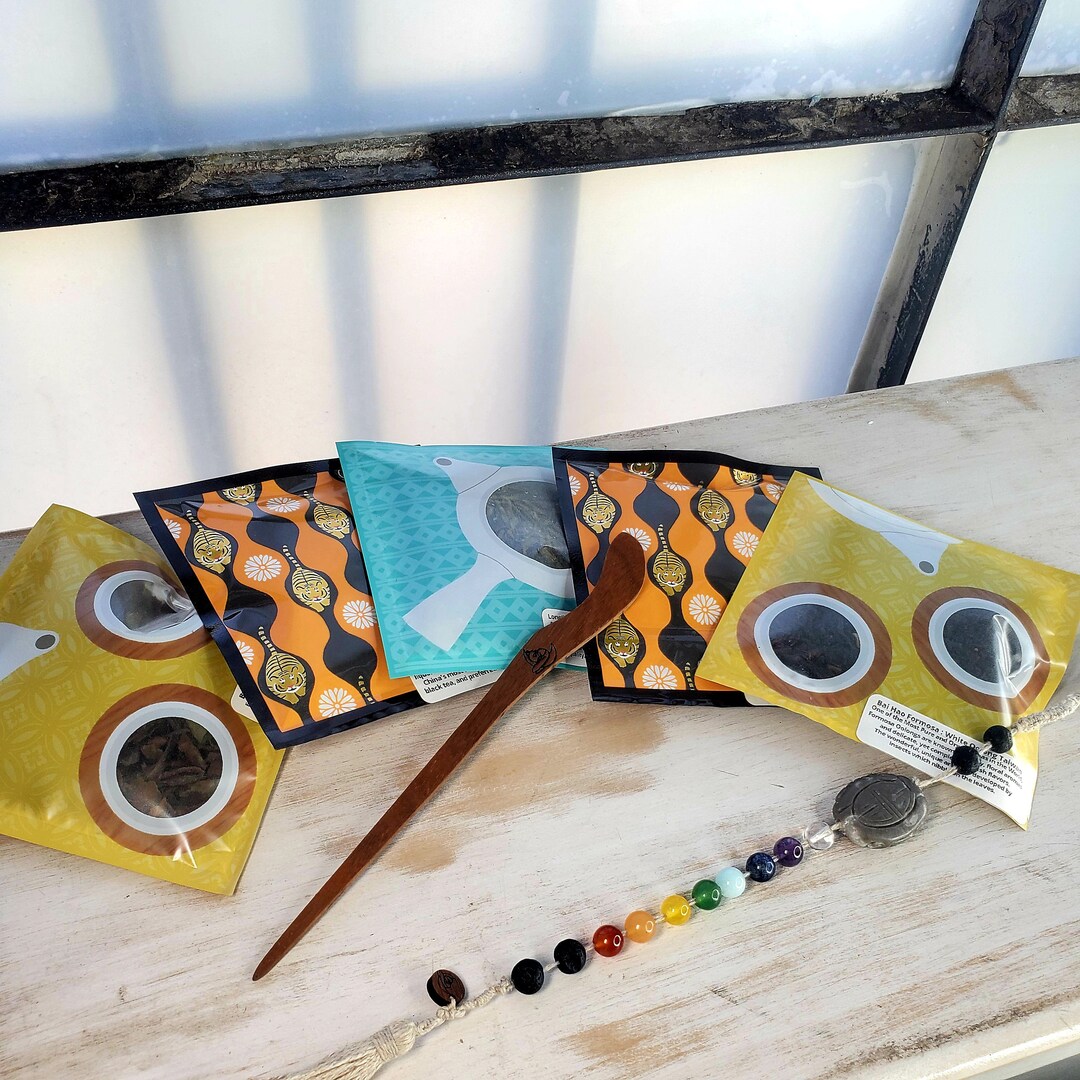 Beginners' Gongfucha Tea Flight Gift Set. Tea Tasting Sampling Kit. A ...