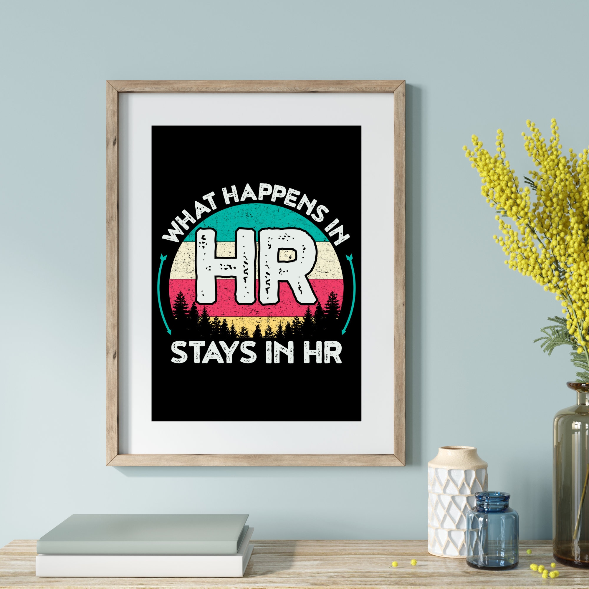 Human Resources Poster, Hr Gift, Hr Wall Decor, Hr Wall Art, Hr Office ...