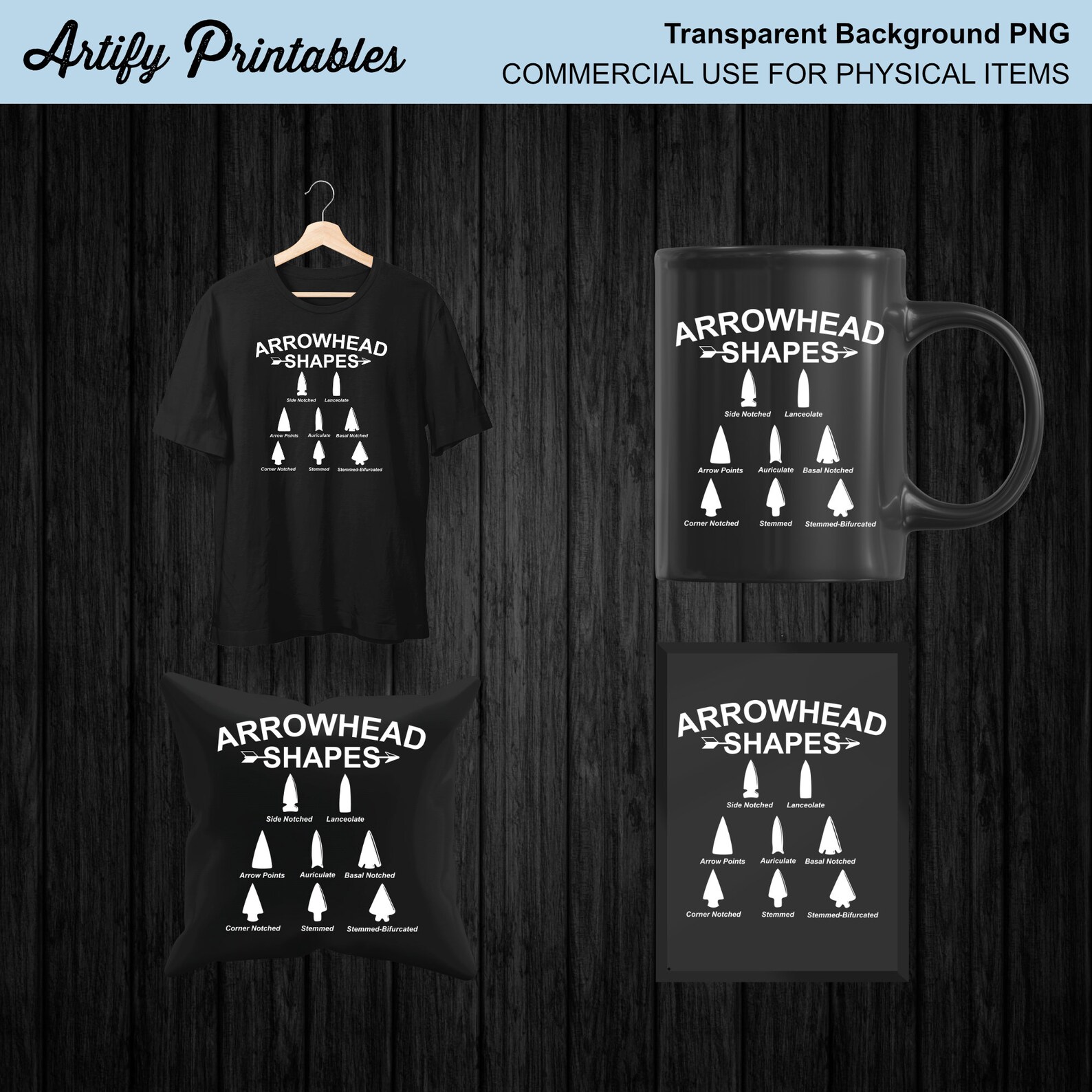 Arrowhead PNG File | Arrowhead Shirt Design | Arrowhead Shapes Png ...