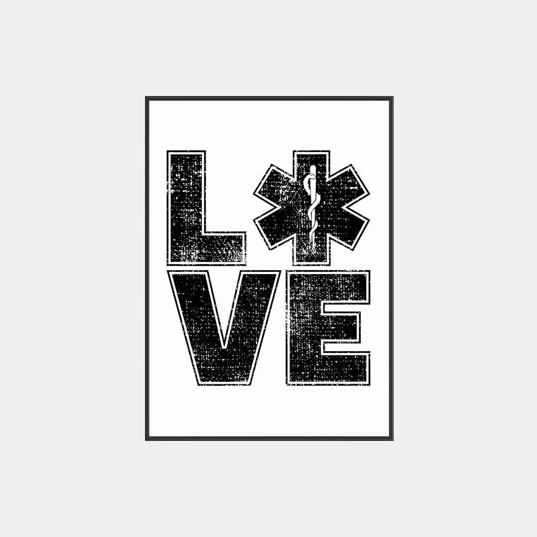 EMT Gifts Downloadable Art Prints, Paramedic Gift Download Files ...