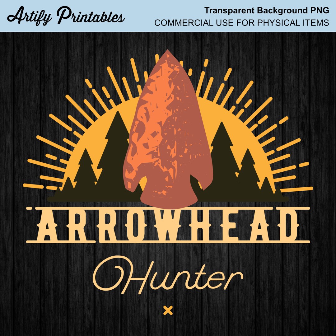 Arrowhead PNG File | Arrowhead Shirt Design | Arrowhead Hunter Png ...