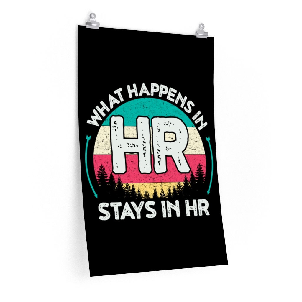 Human Resources Poster, Hr Gift, Hr Wall Decor, Hr Wall Art, Hr Office ...