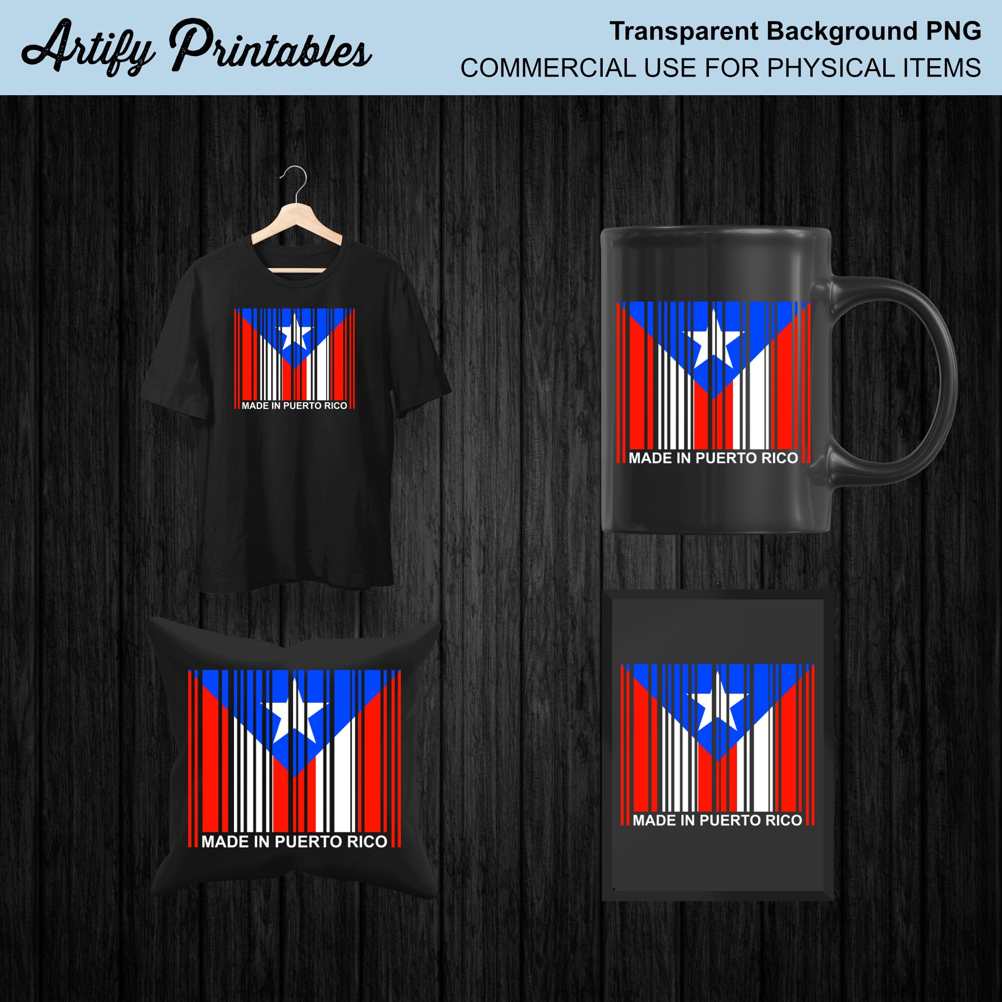 Puerto Rico PNG File Boricua Png Design Puerto Rican Shirt Design PR ...