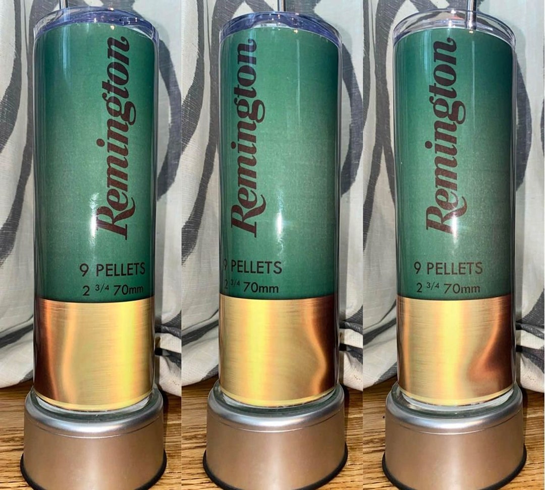 20oz Remington Shot Gun Shell Green Tumbler - Etsy