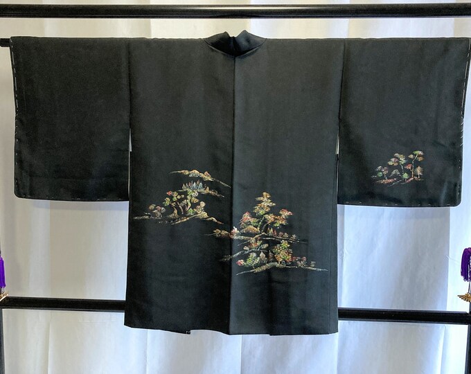 Japanese Haori Jacket Antique Japanese Haori, Vintage Japanese Kimono ...