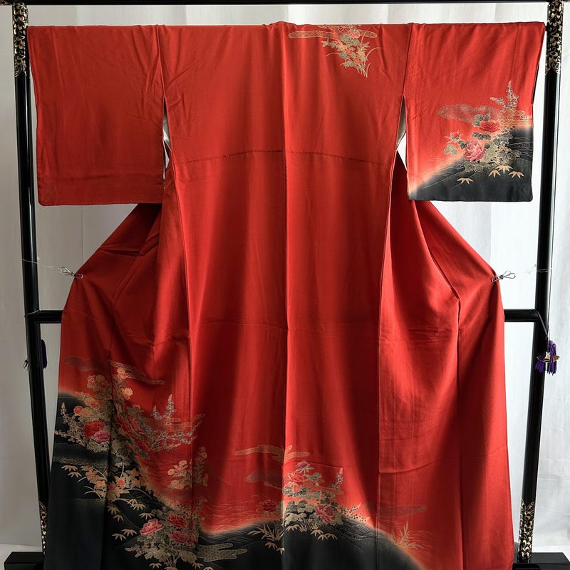 Tomesode Japanese Kimono - Etsy