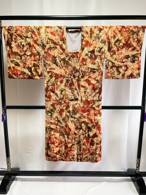 Japanese Michiyuki Jacket - Antique Japanese Silk Jac… - Gem